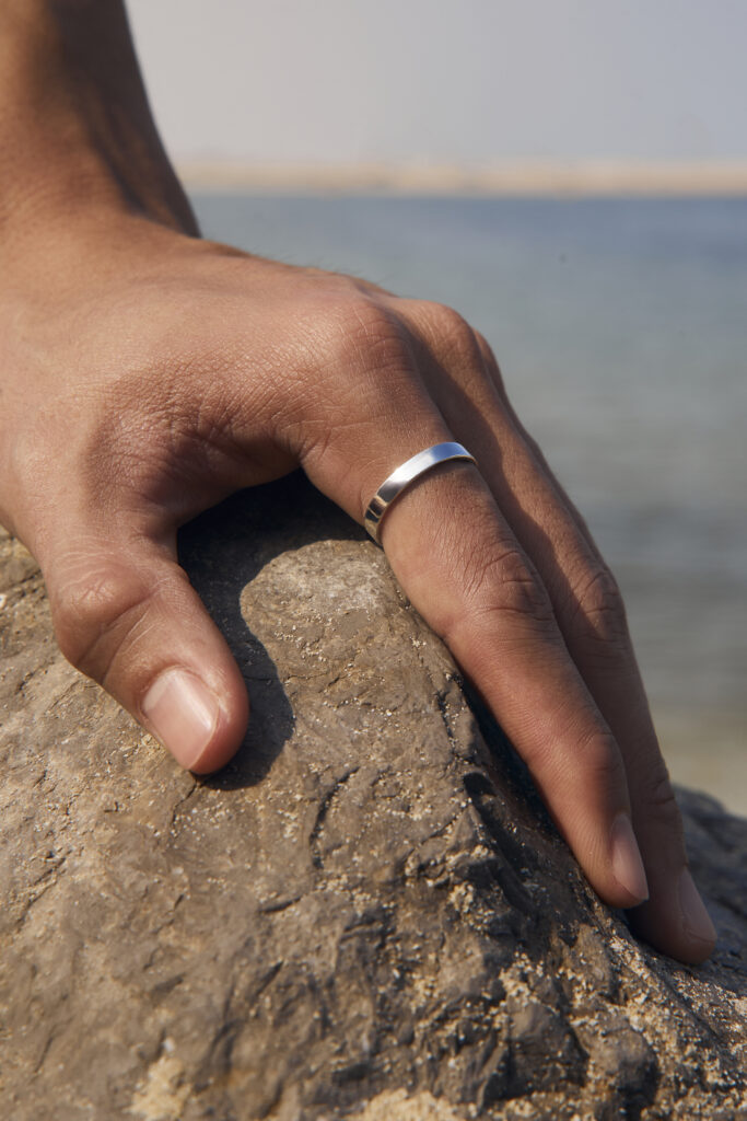 Men's Ring 925 Sterling Silver Classic Band - Tashani